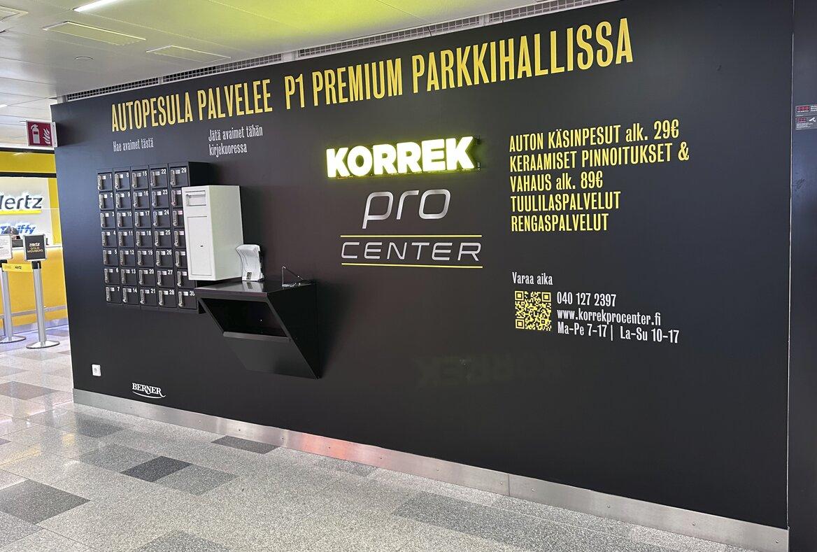 Airport Vantaa - Korrek Pro Center